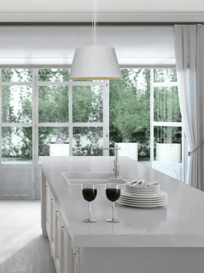 Caesarstone White Shimmer #3142 - Italbec